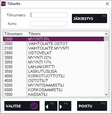 Suoritusten syöttö